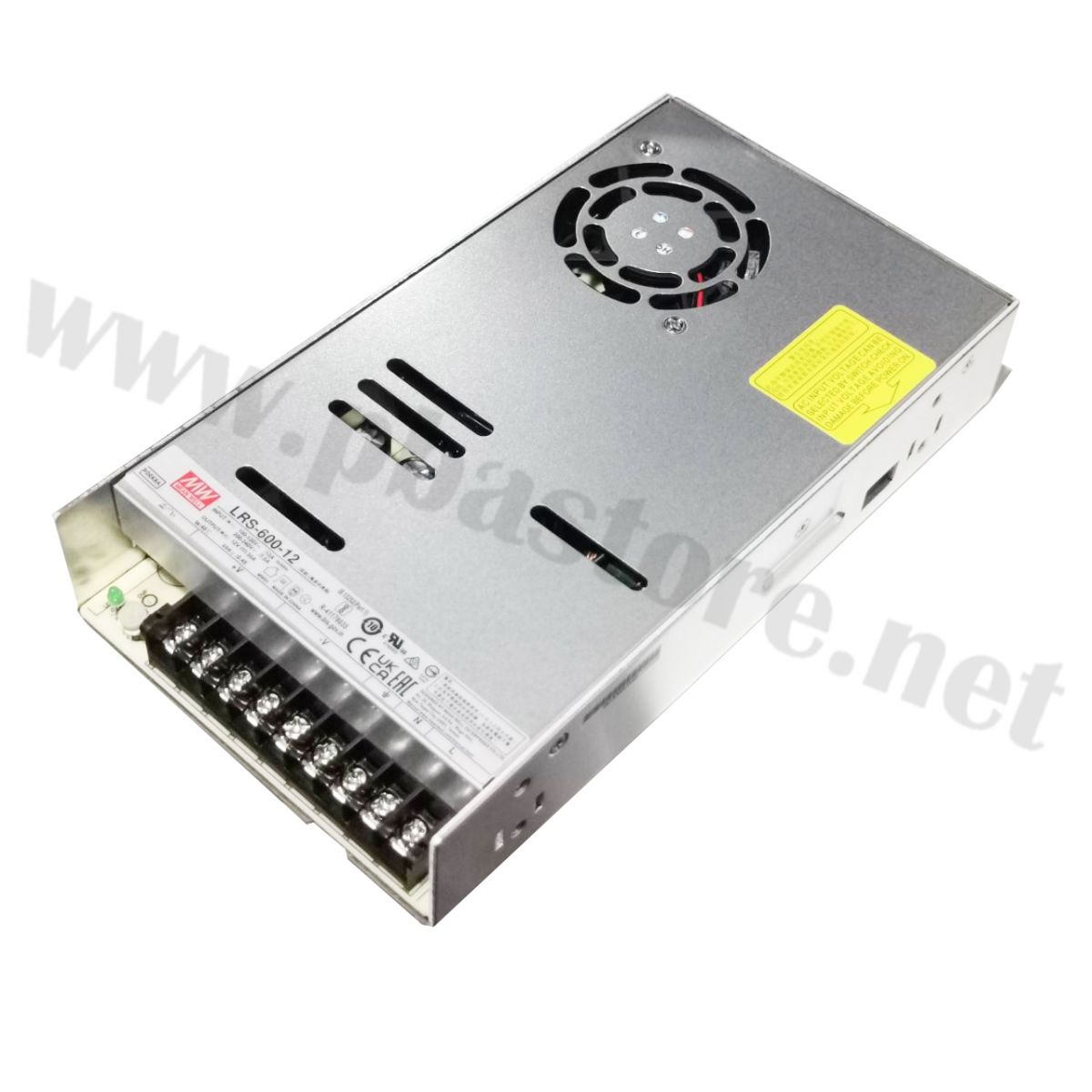 SWITCHING POWER SUPPLY MEAN WELL LRS-600-12 LOW PROFILE 12V 600W 50A เป็นอุปกรณ์แปลงแรงดันไฟฟ้า ...